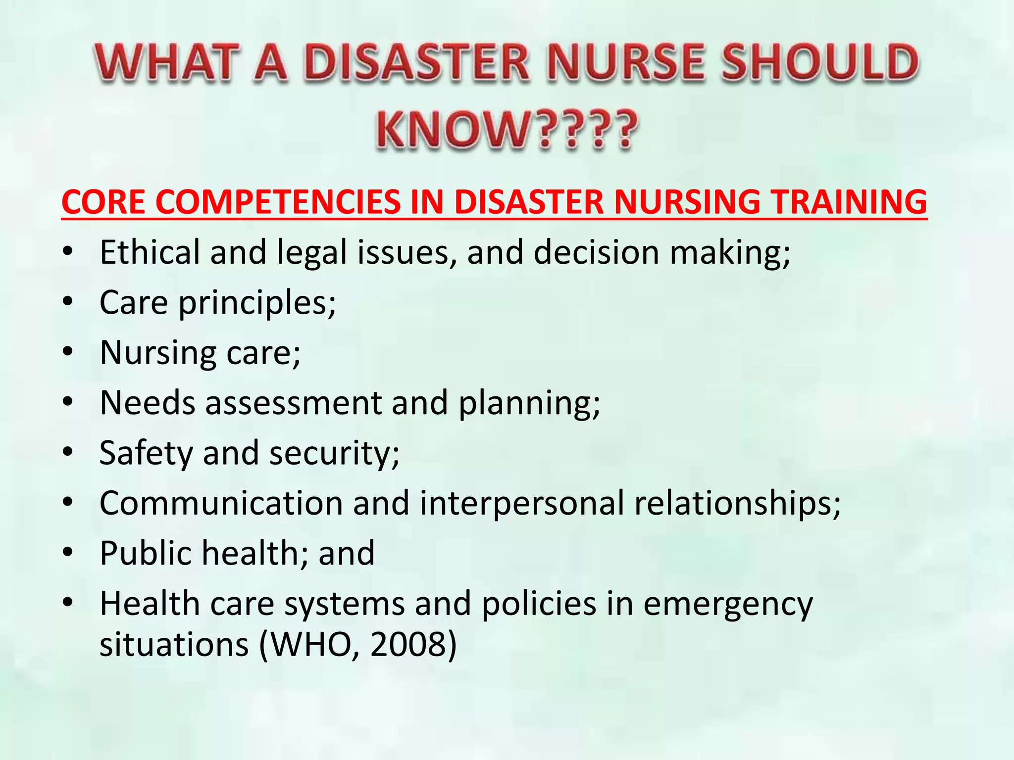 DISASTER MANAGEMENT.pptx | First Aid | Injuries