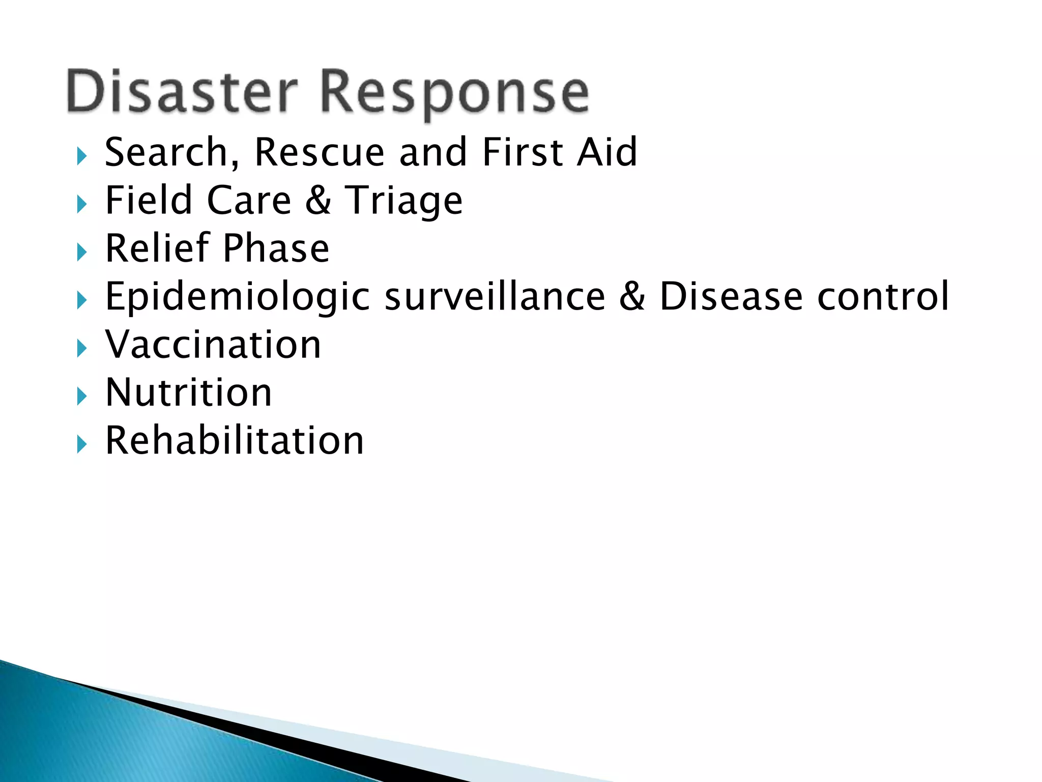 Disaster Management.ppt | Infectious Diseases | Diseases and Conditions