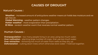 Drought ( Disaster Management) | PPT