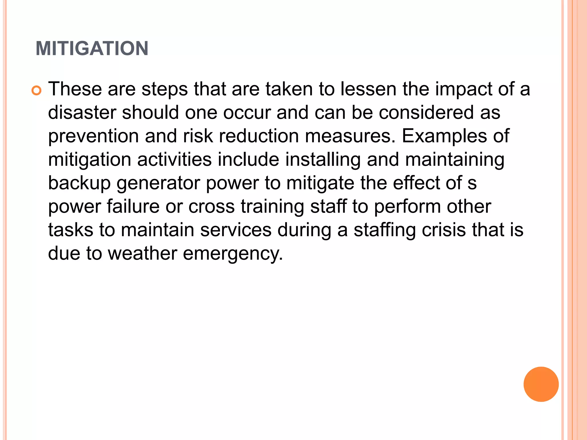 Disaster management | PPTX
