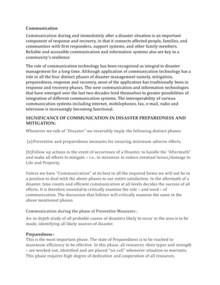 DISASTER MANAGEMENT | PPTX