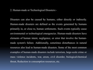 Disaster Management.pptx | Geology | Science