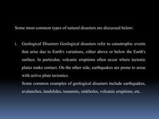 Disaster Management.pptx | Geology | Science