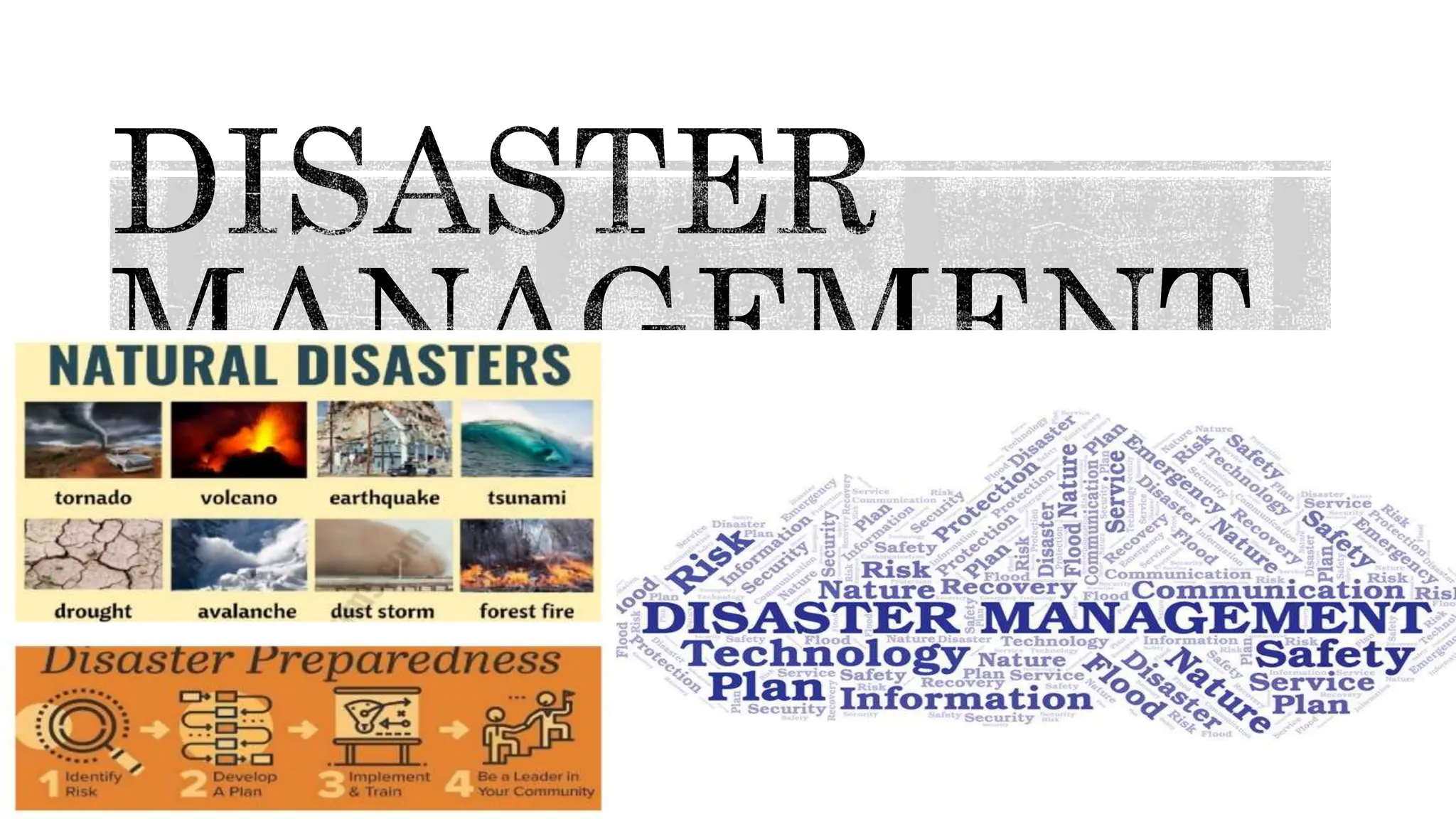 Disaster management.pptx class IX and XI | PPTX