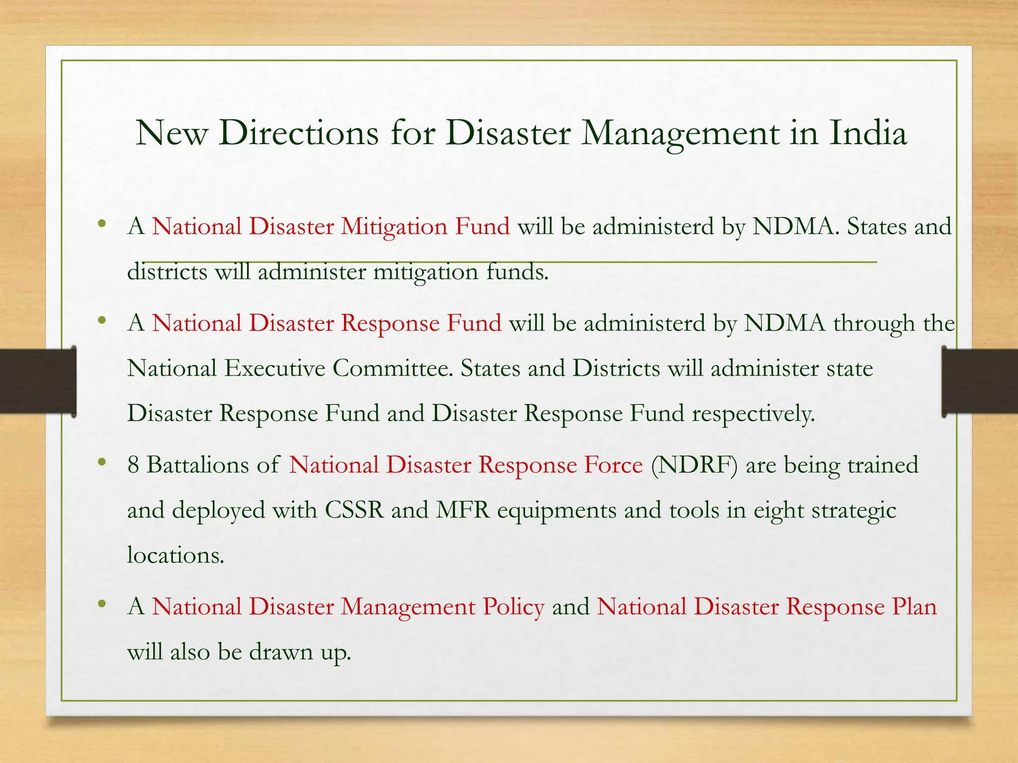 Disaster Management in India and preventive measures .ppt