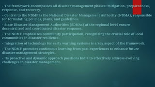 Program of Disaster Management in INdia. | PPT