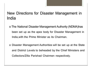Disaster management and its effect - preparedness | PPTX