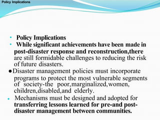 Disaster management and its effect - preparedness | PPTX | Disasters