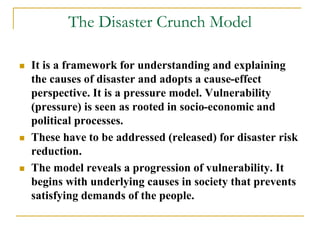 disaster Management. Disaster management is how we deal with the human ...