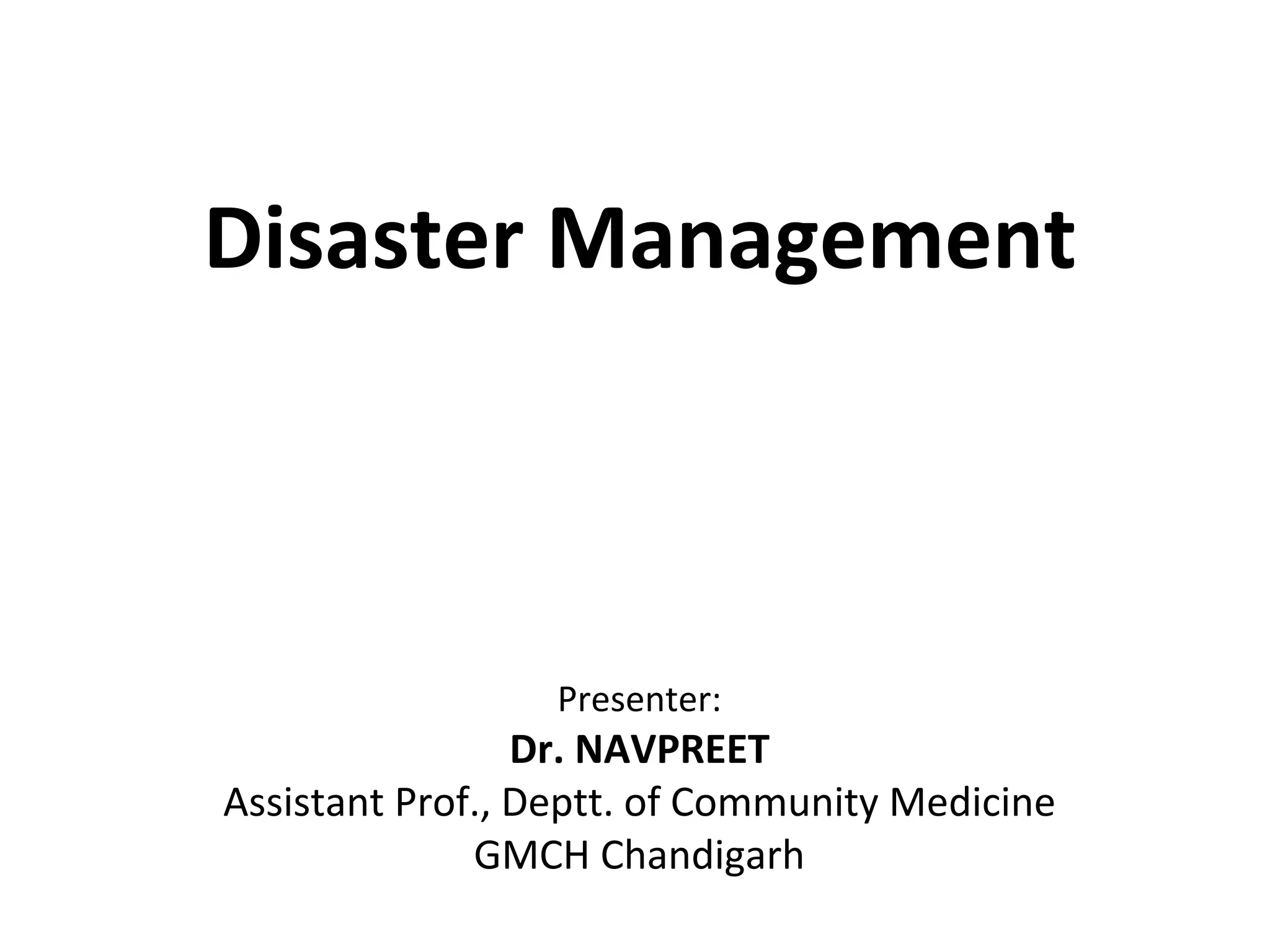 Disaster Management.pdf a PowerPoint presentation ppt | PDF