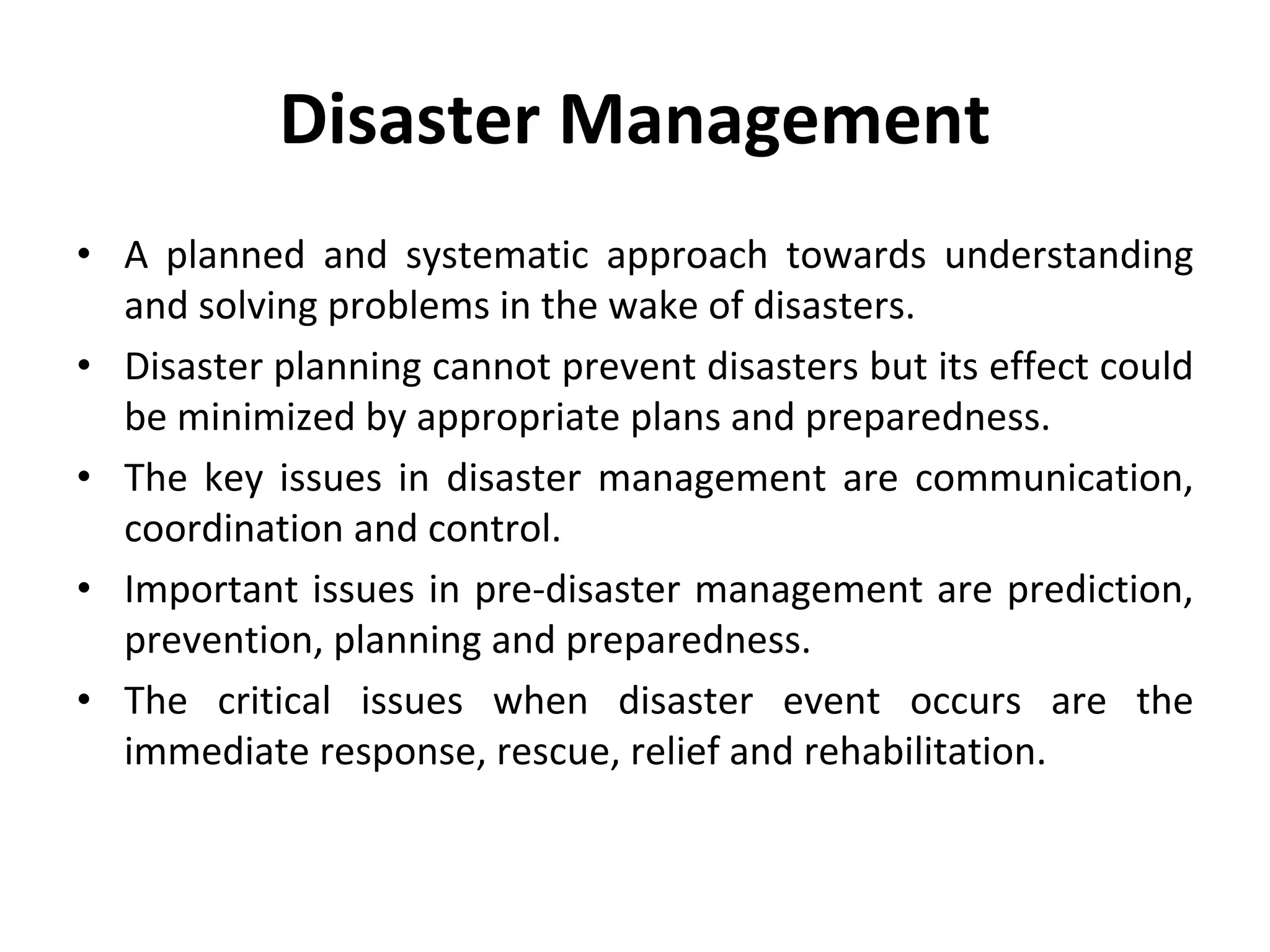 Disaster Management.pdf a PowerPoint presentation ppt | PDF