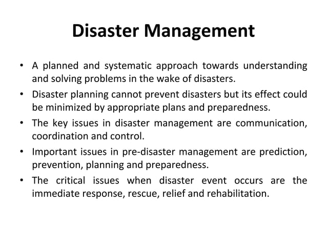 Disaster Management.pdf a PowerPoint presentation ppt | PDF