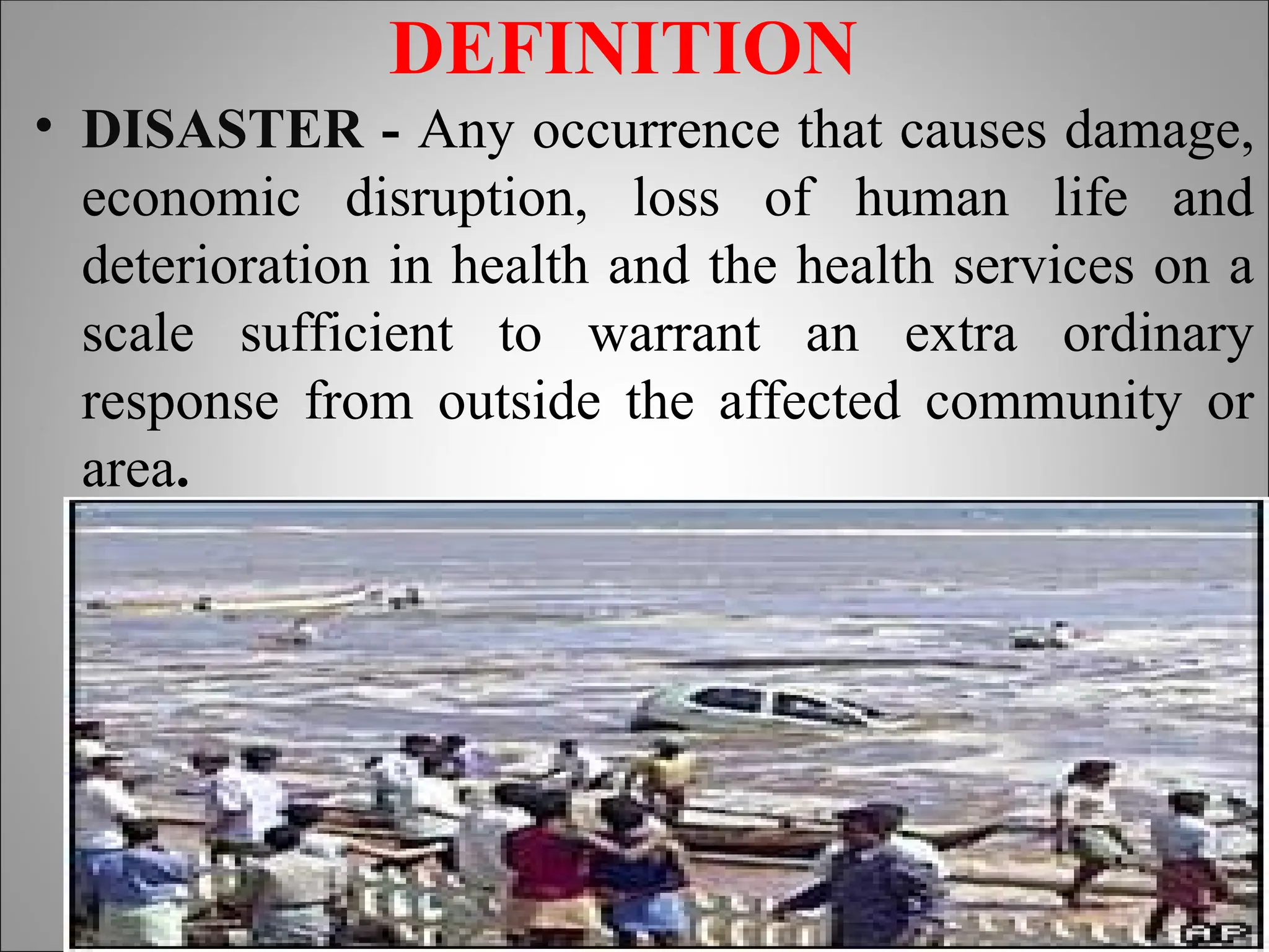 DISASTER management roles and responsibilities | PPT