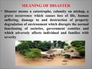 DISASTER management roles and responsibilities | PPT