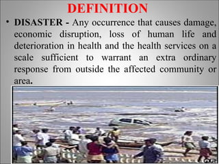 DISASTER management roles and responsibilities | PPT