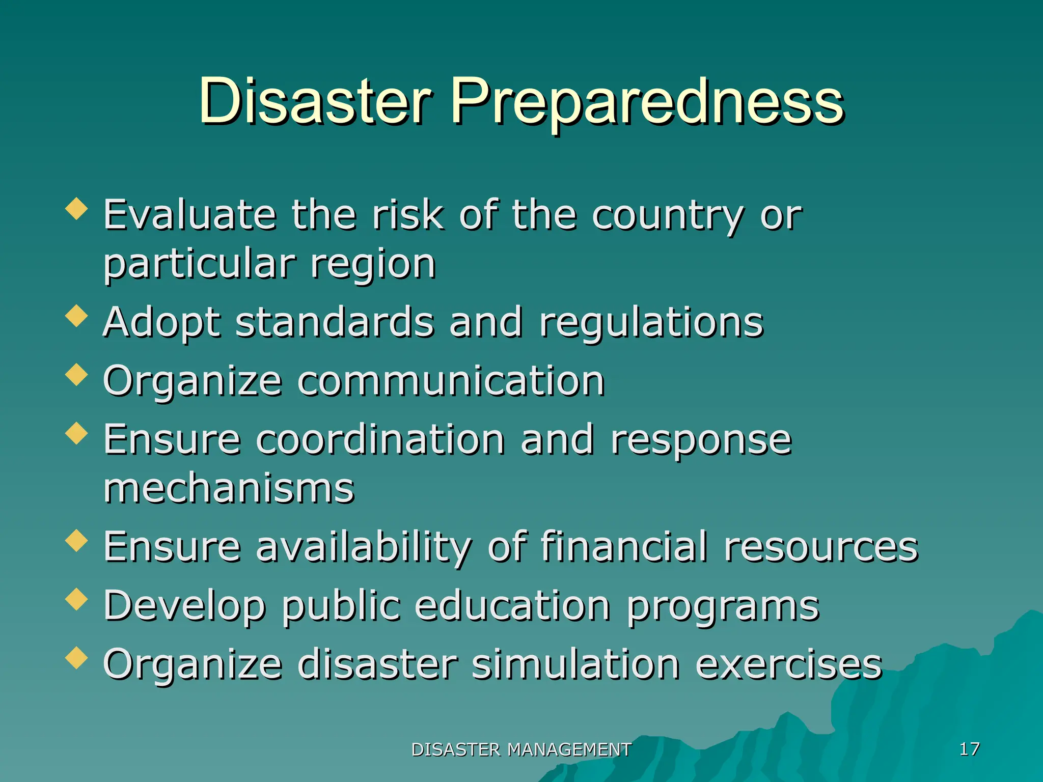 Disaster Management and disaster mitigation.ppt