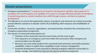 Disaster Management and Agencies working in Disaster management in ...