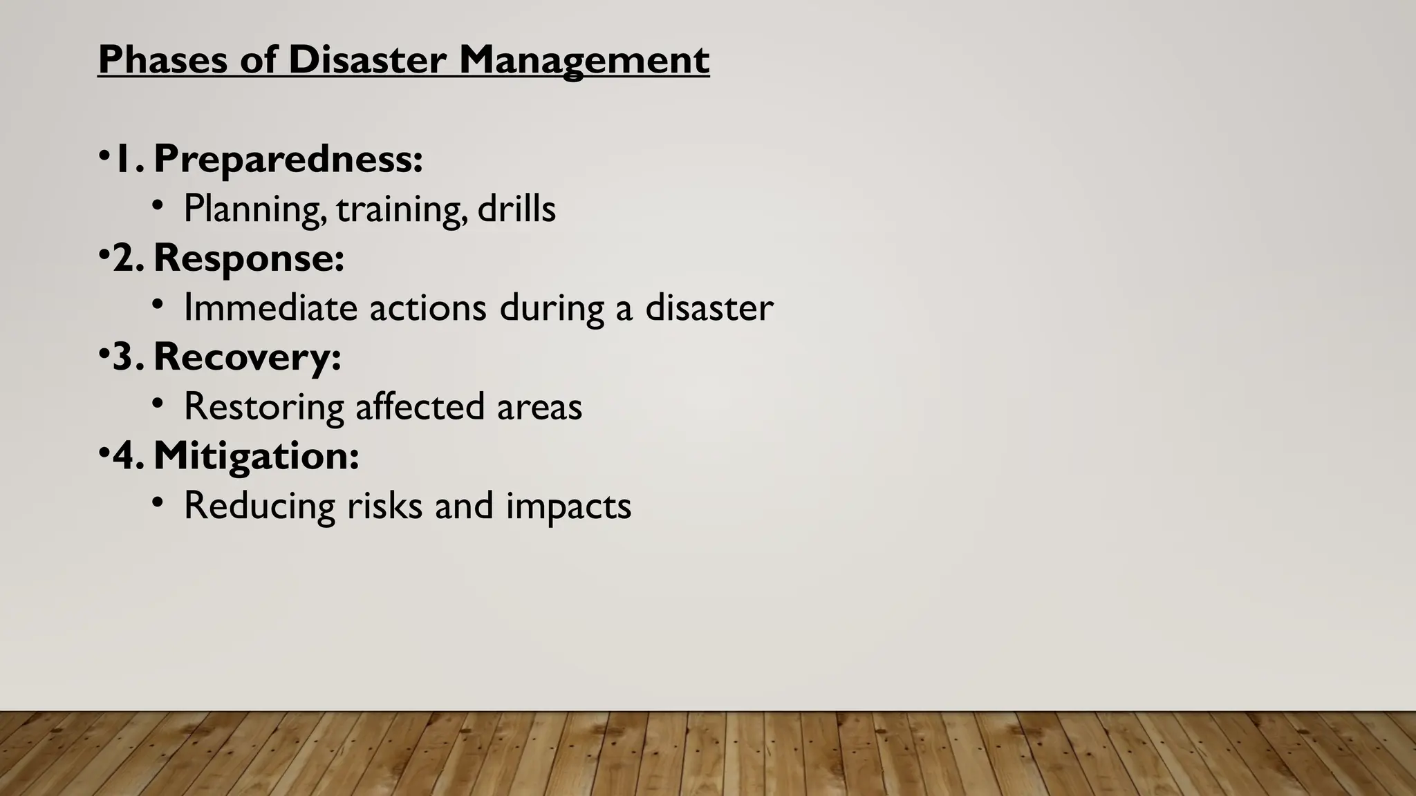 disaster management.pptx/ paramedica courses | PPT