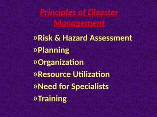 DISASTER MANAGEMENT, types, steps and much more | PPT