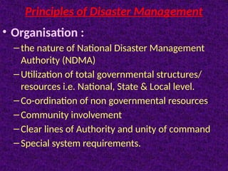 DISASTER MANAGEMENT, types, steps and much more | PPT
