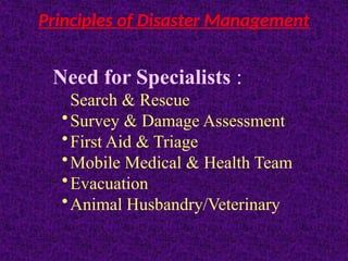 DISASTER MANAGEMENT, types, steps and much more | PPTX