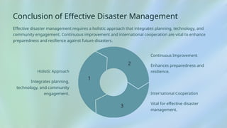 "Strengthening Resilience: Modern Approaches to Disaster Management and ...