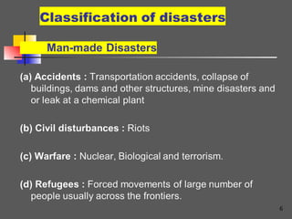DISASTER MANAGEMENT- definition, types, cycleppt | PPT