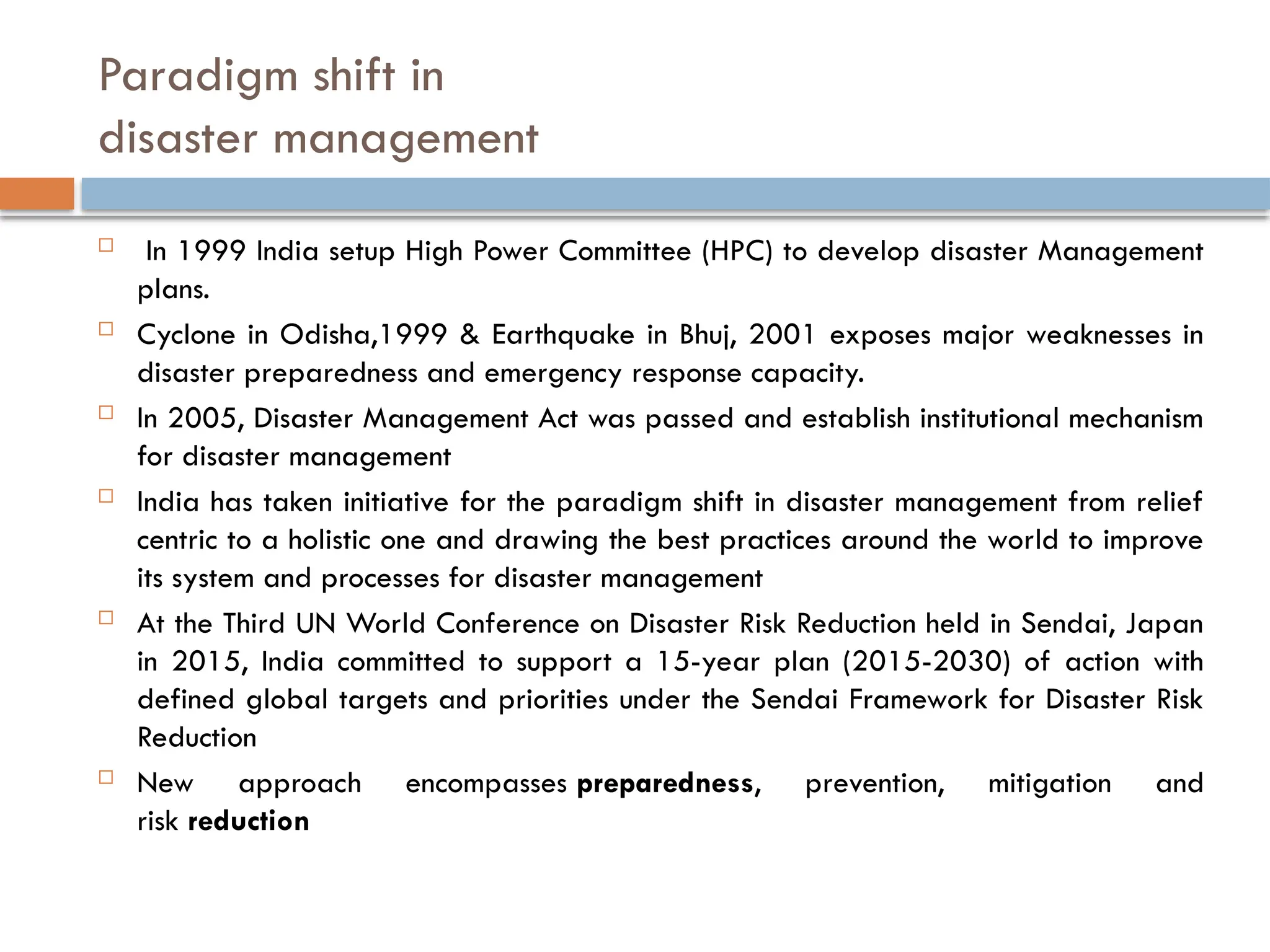 Disaster Management and Emergency Safety | PPTX