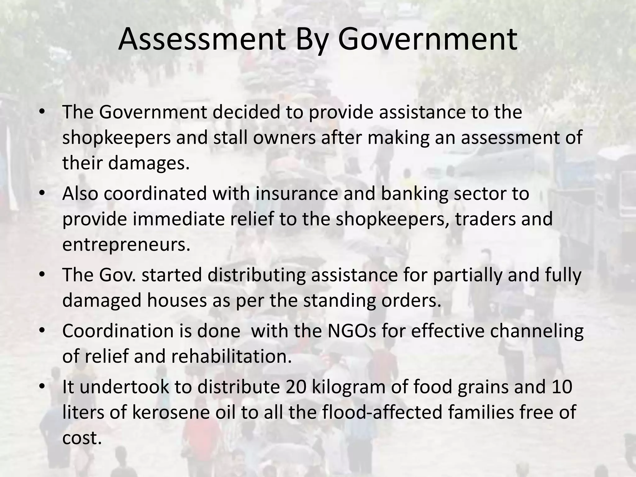 Disaster management- case study on 26 July 2005 Mumbai flood | PPTX