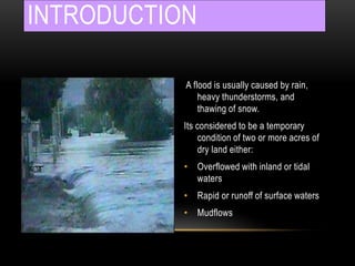 Disaster management flood | PPTX