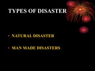 DISASTER MANAGEMENT -GENERAL | PPT