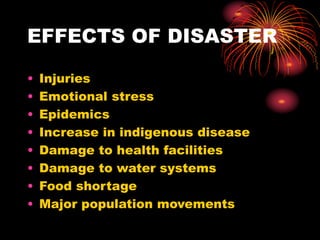DISASTER MANAGEMENT -GENERAL | PPT