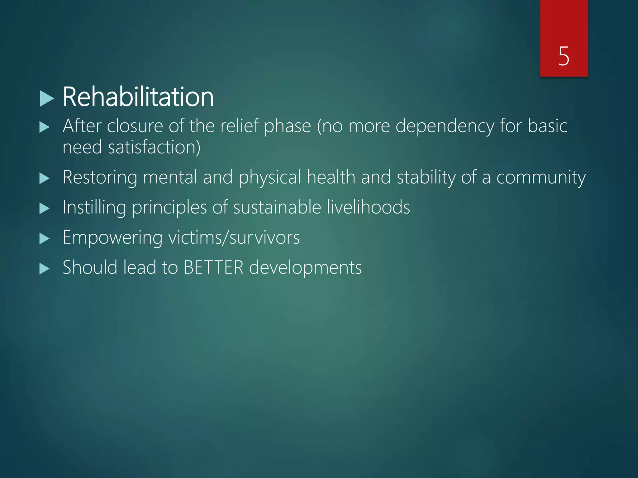 Disaster management ppt | PPT