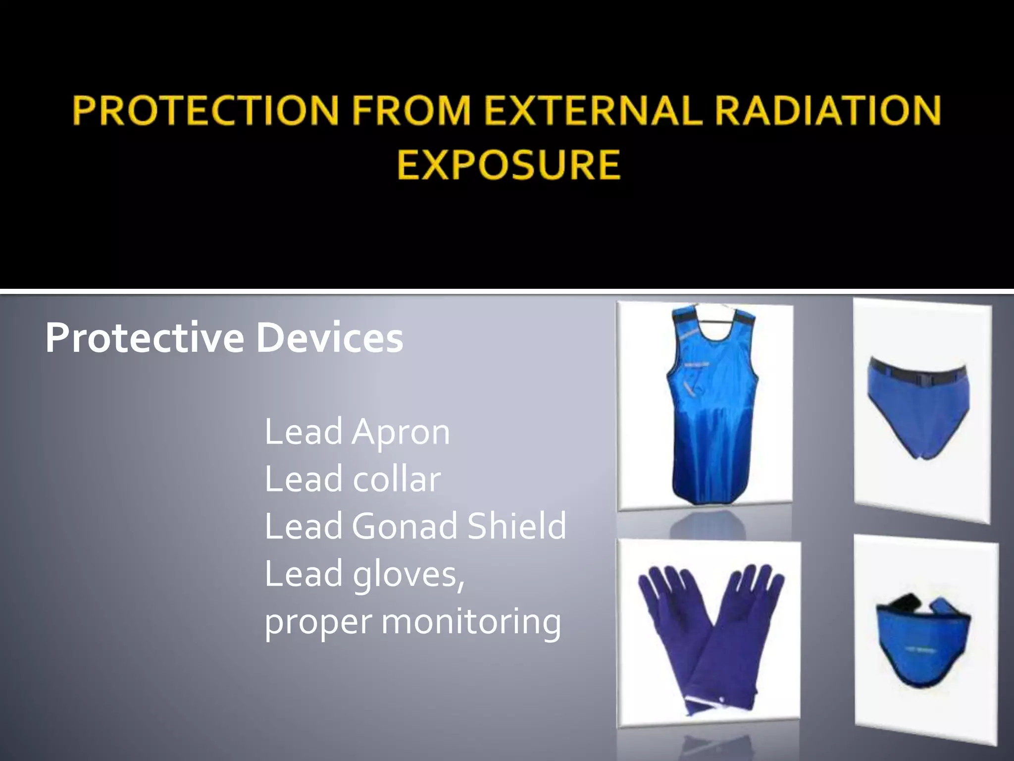 radiation protection and safty | PPTX