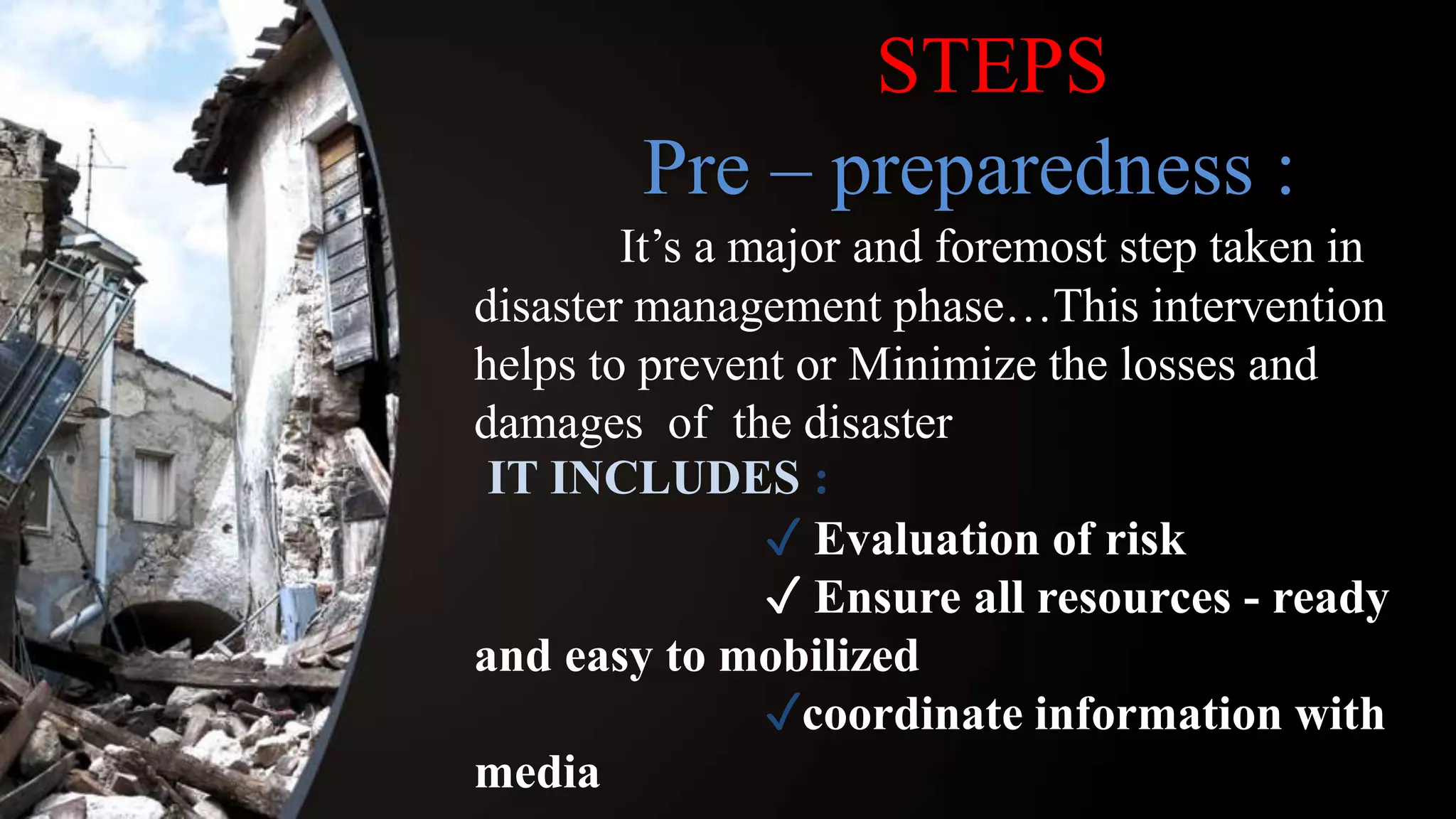 DISASTER MANAGEMENT SIMPLIFIED TRIAGE | PPTX