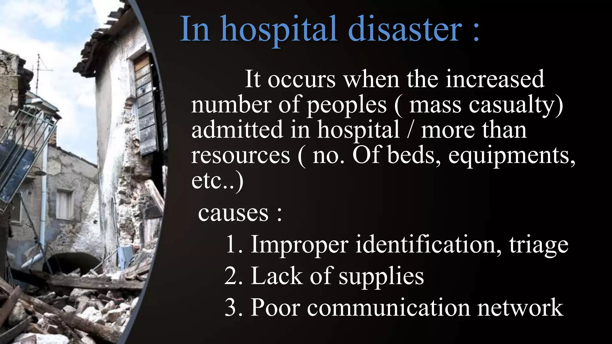 DISASTER MANAGEMENT SIMPLIFIED TRIAGE | PPTX