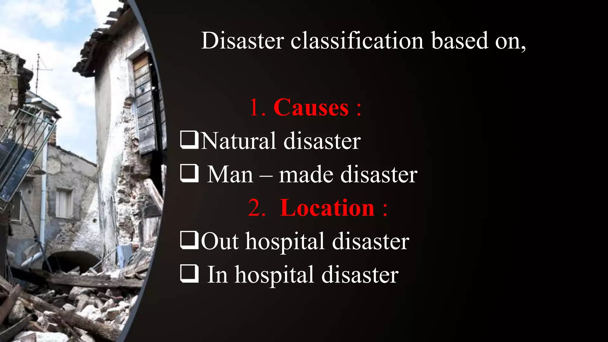 DISASTER MANAGEMENT SIMPLIFIED TRIAGE | PPTX