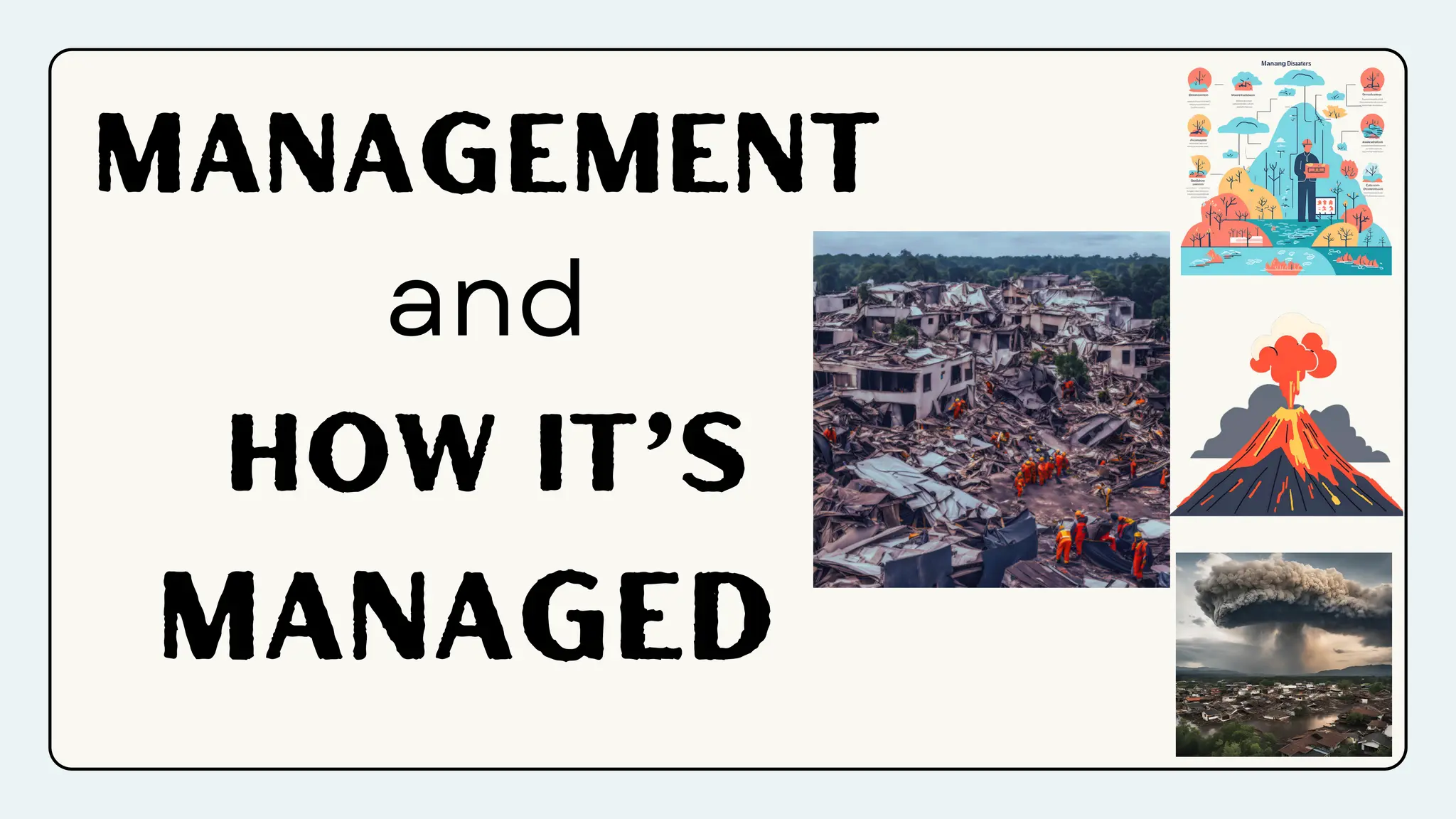 Disaster management Presentation for a class 10 student | PDF