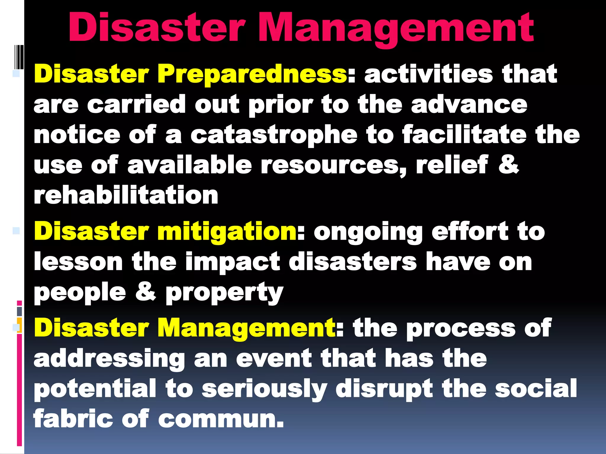 EMERGENCY PREPAREDNESS | PPT