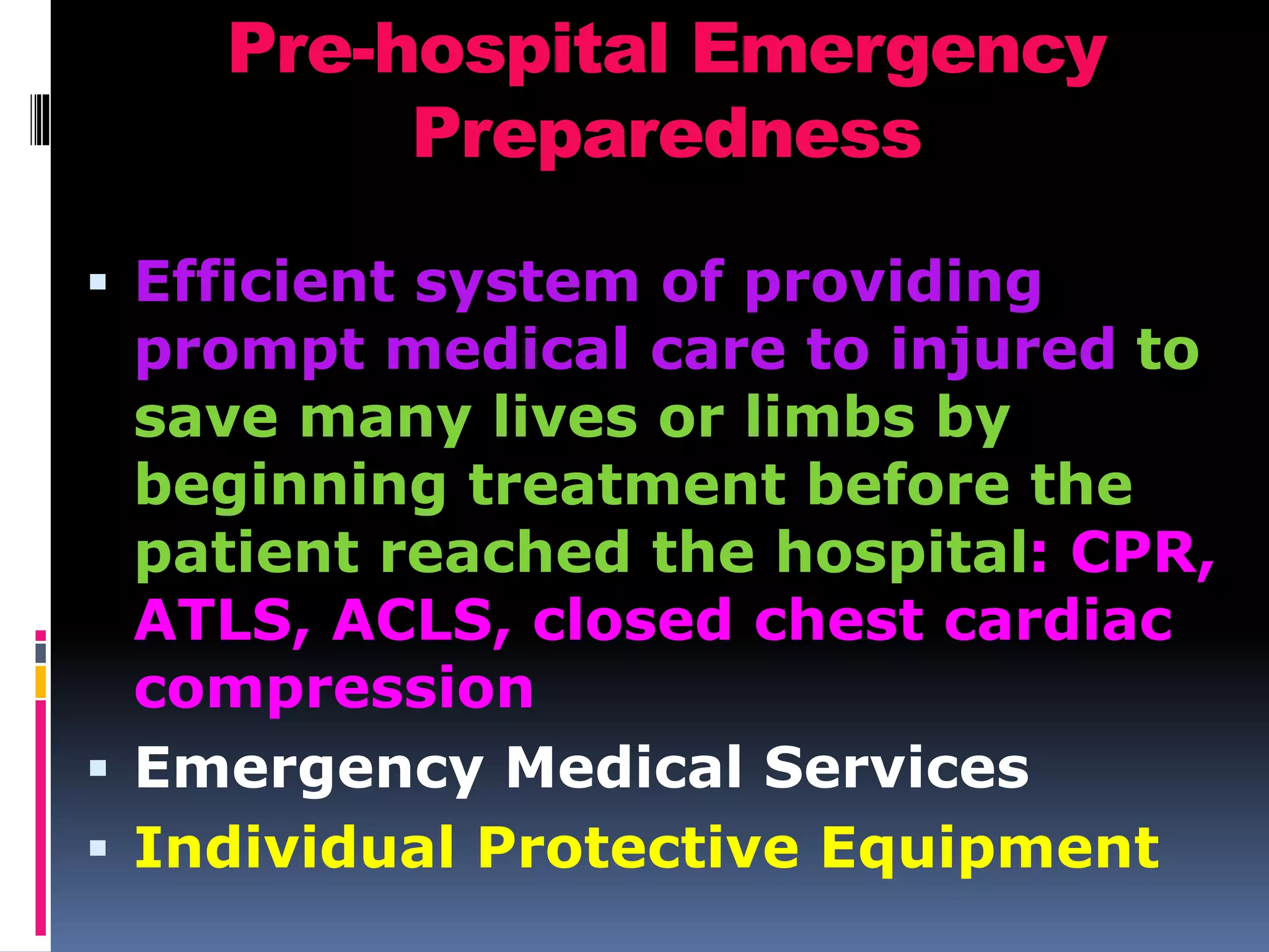 EMERGENCY PREPAREDNESS | PPT