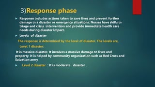 Disaster management ppt || BSc Nursing Adult Health Nursing | PPTX