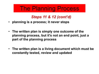 DISASTER MANAGEMENT 6-Emergency planning process.ppt | Medical Health