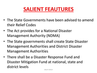 Disaster management act 2005 | PPTX