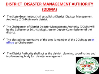 Disaster management act 2005 | PPTX