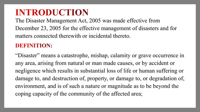 Disaster management act.pptx