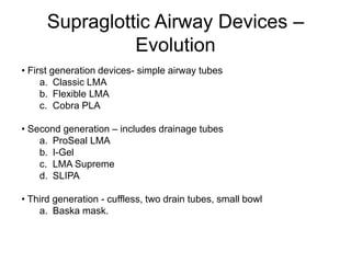 Disaster management & airway adjuncts | PPT