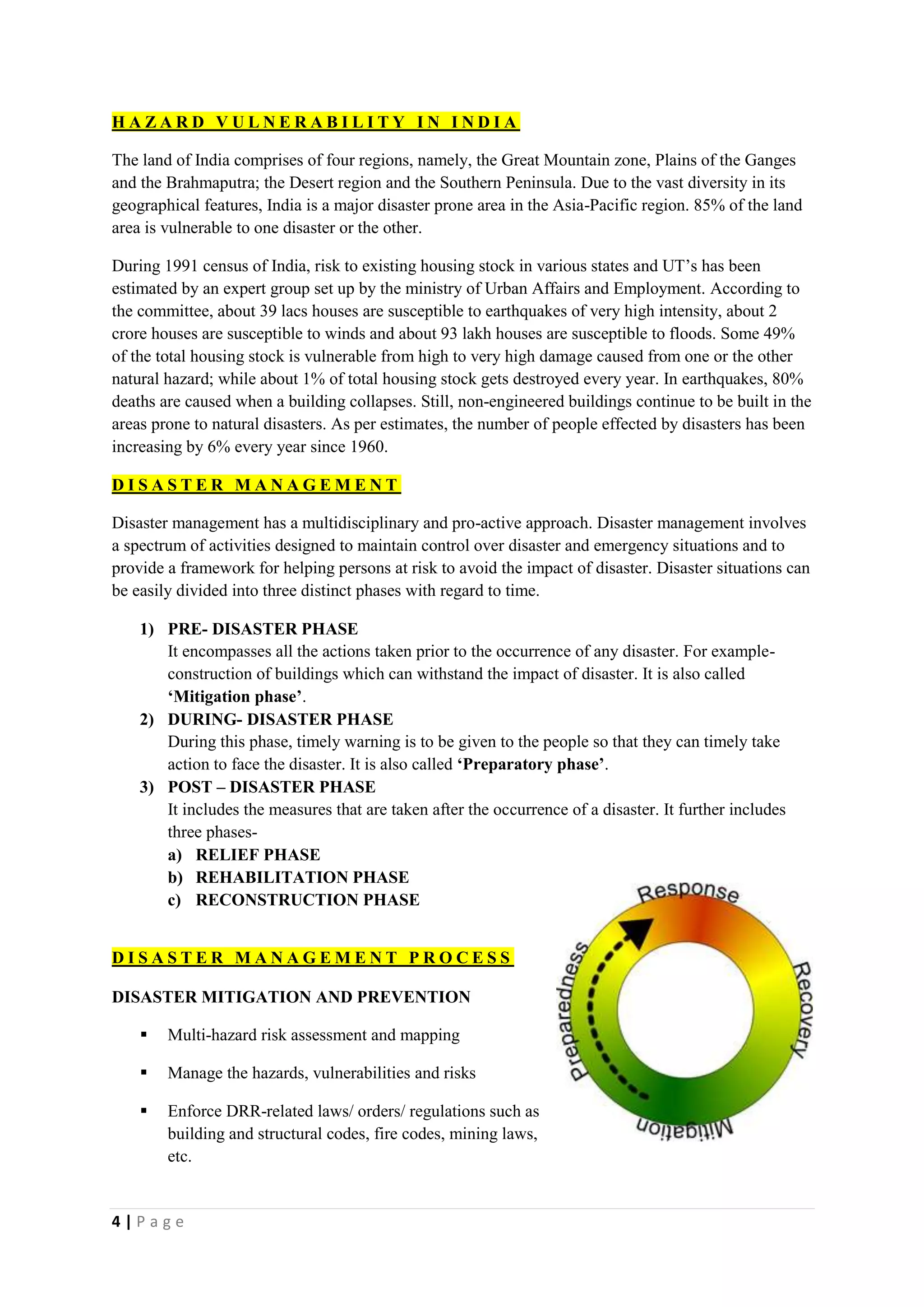 DISASTER MANAGEMENT | DOCX