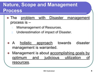 Disaster management and planning | PPSX