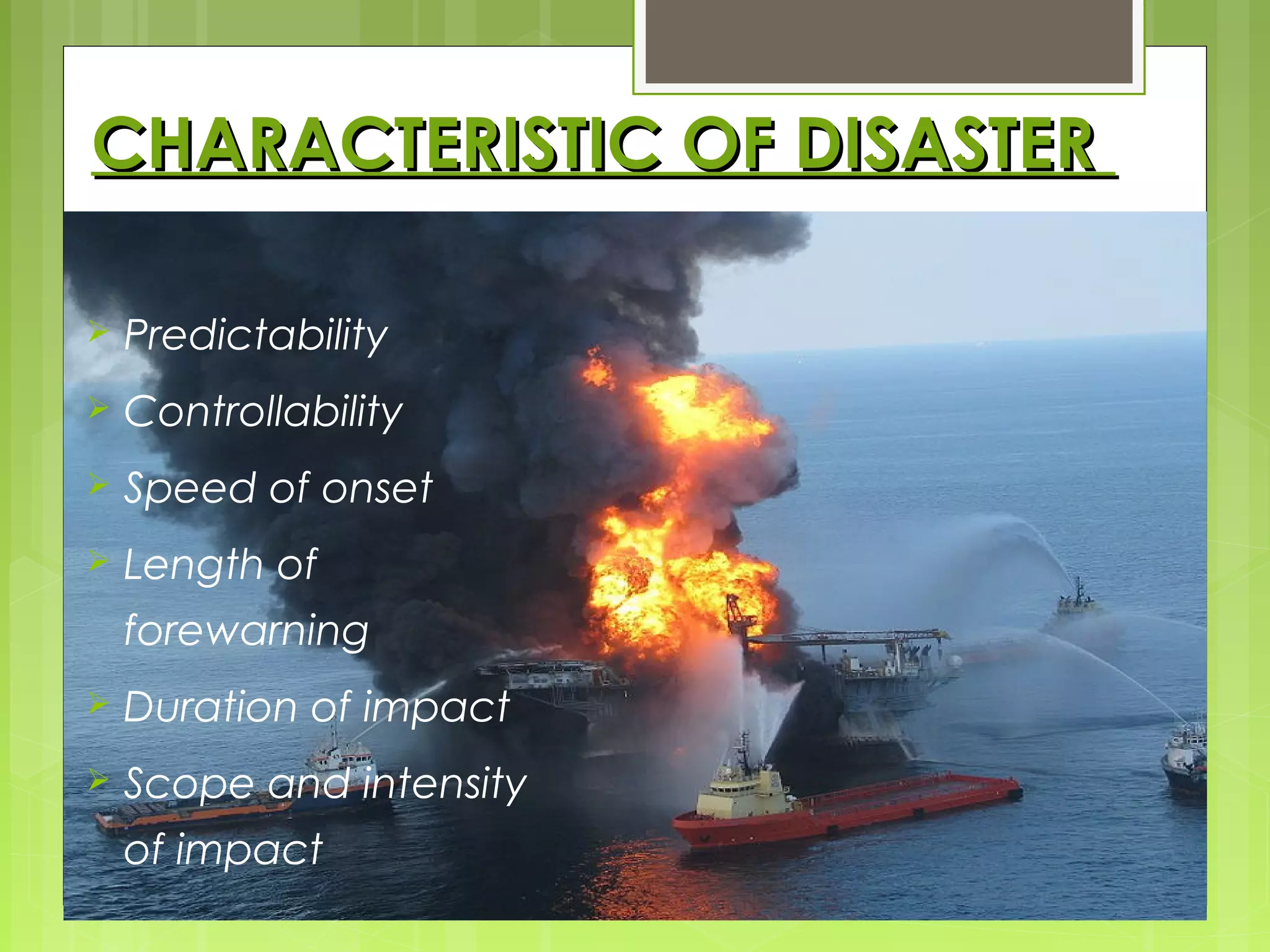 Disaster management and safety awareness | PPT