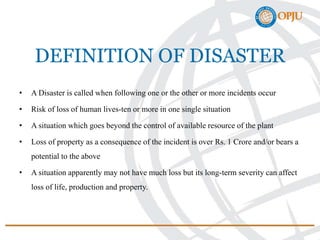 Disaster management approaches in chhattishgarh | PPTX
